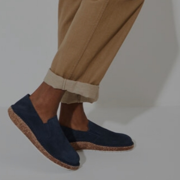 Birkenstock | Shoes | Birkenstock Callan Suede Leather Slip On Shoes ...